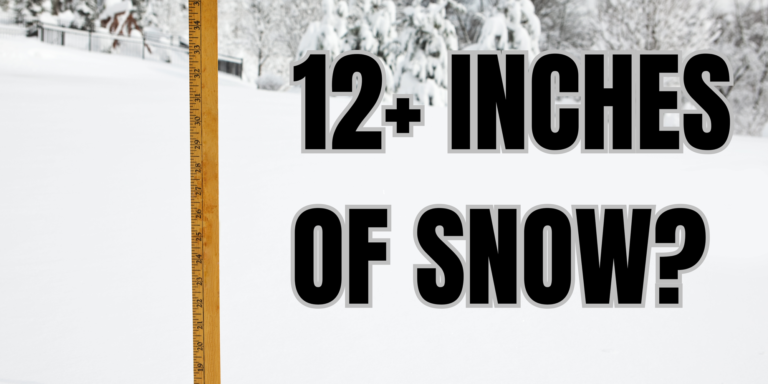 The possibility of a foot of snow in Ohio in March - Ohio Statewide